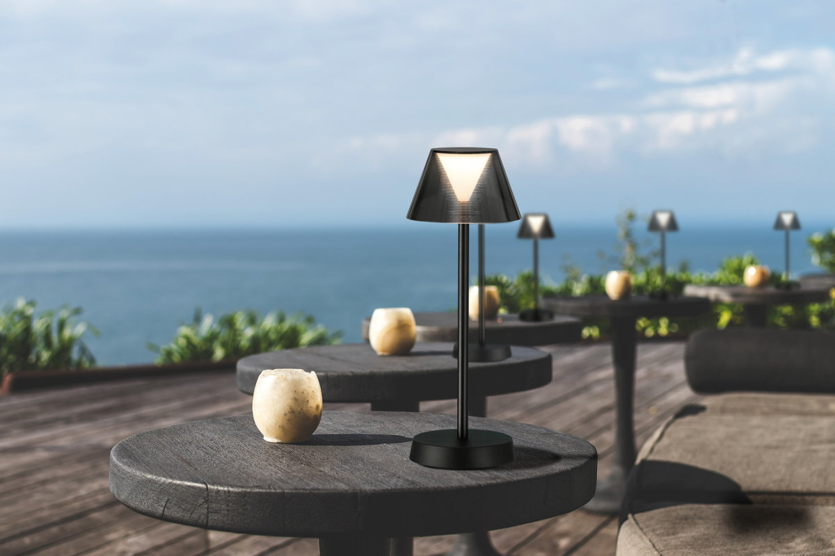 USB LED Outdoor Tischleuchte Gartenleuchte "Asahi", 79,95